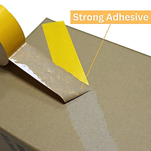 DOAY Yellow Duct Tape Heavy Duty - Upgraded to 9-Mil Thickness, 2 Inches x 40 Yards, Bright Color, Waterproof, Easy to Tear - Great for DIY, Repairs, Industrial, Professional Use, Indoor & Outdoor Use