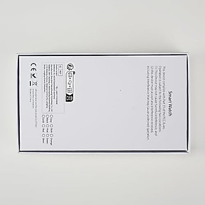 IOWODO Smart Watch Fitness Tracker 1.69'' HD Touch Screen with Heart Rate Monitor & Sleep Tracking, Temperature Detecting IP68 Waterproof Smartwatch for Men Women Compatible with iPhone Android