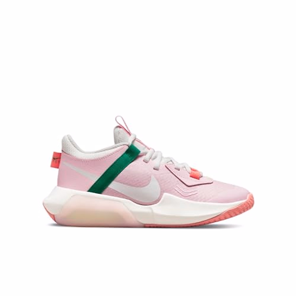 Nike Air Zoom Crossover Basketball Shoes, Pink Foam/Summit White, 7 M US