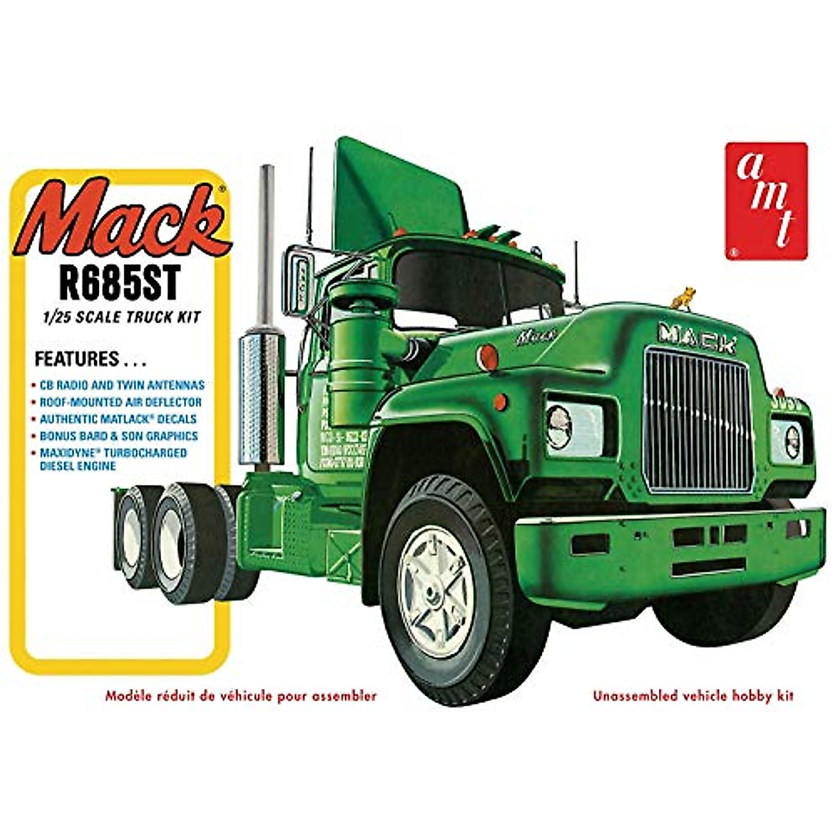 AMT Mack R685ST Semi Tractor 1:25 Scale Model Kit (AMT1039)