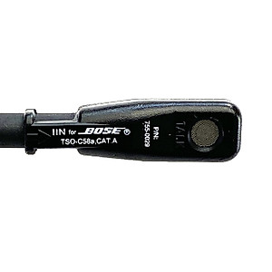 Crystal Mic Pro Lightning with TSOd Intricon Microphone. Compatible with BoseQC45 Noise Cancelling Headphones. Transforms Your Headphone into ANR Aviation Headset.