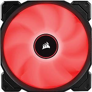 CORSAIR AF140 LED Low Noise Cooling Fan, Single Pack - Red,CO-9050086-WW