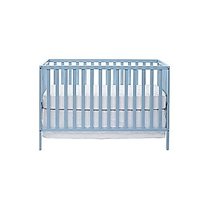 Suite Bebe Palmer 3 in 1 Convertible Crib, Baby Blue
