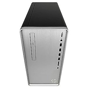 HP Pavilion TP01 Tower Desktop Computer - AMD Ryzen 5 5600G 6-Core up to 4.40 GHz Processor, 16GB DDR4 RAM, 256GB SSD, AMD Radeon Graphics, DVD-Writer, Windows 11 Home
