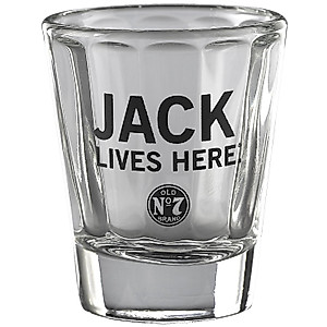Jack Daniel's Licensed Barware Jack Lives Here Shot Glass