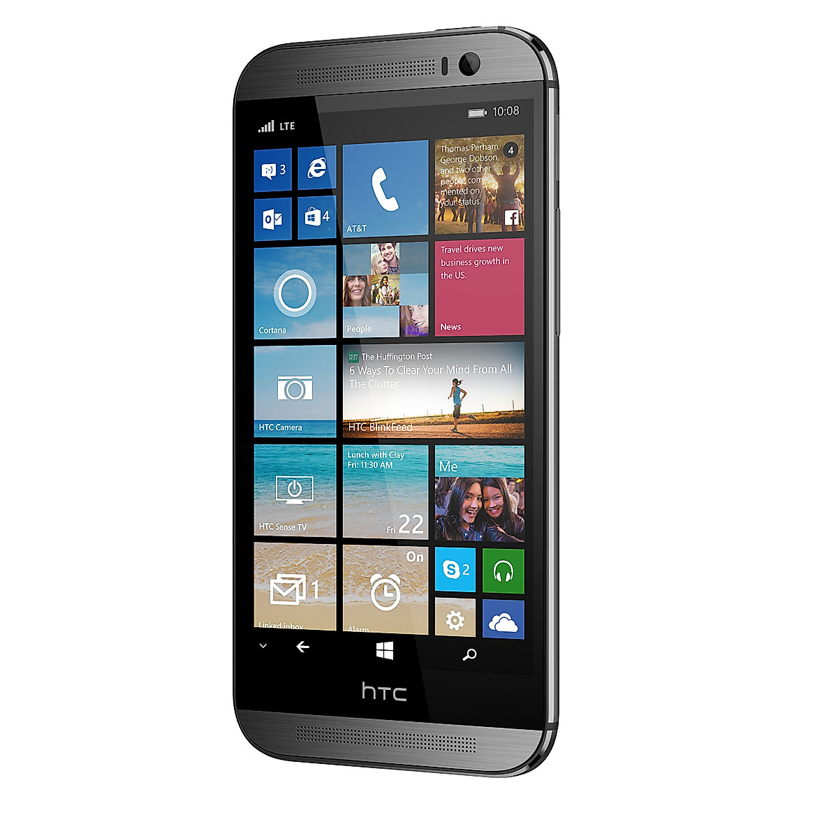 HTC One M8 for Windows, Gunmetal Grey 32GB (AT&T)