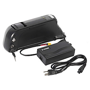 EBIKELING 48V 12.8Ah Dolphin Battery - Electric Bicycle ebike Mountain Bike Lithium ion Rechargeable Battery Pack