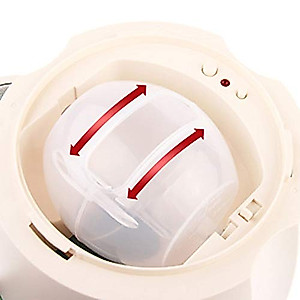 ZZK Smart Feeder Dog Button Portable Automatic Feeder ABS Smart Treasure Hunt Toy Suitable for Cats and Dogs