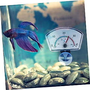 BESPORTBLE 12 Pcs Pointer Thermometer Fish Tank Digital Turtle Tank Aquarium Water Submersible Water Temperature Meter Aquarium Marina LCD Betta Fish Tank Dial Thermometer Number Abs Tub