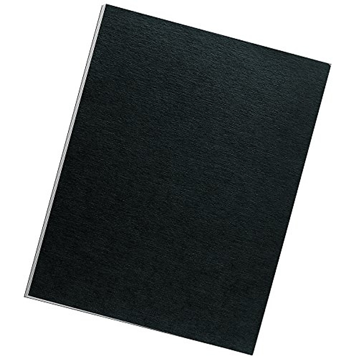 Fellowes Binding Linen Presentation Covers, Letter, Black, 200 Pack (5217001), Black Linen