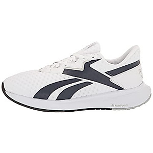 Reebok Men's Energen Plus 2.0 Running Shoe, White/Vector Navy/Pure Grey, 11.5