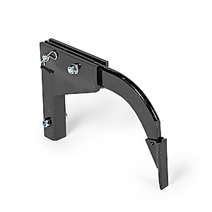 Titan Attachments Hitch Mounted Ripper Box Scraper V2, 16in Shank, Fits 2in Receiver Adapters, CAT 0 and CAT 1 Tractors, Trenching Sub Soil Shank, Landscaping Equipment