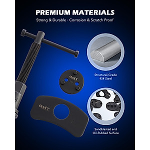 Orion Motor Tech Disc Brake Pad and Caliper Service Tool Kit | Professional Disc Brake Caliper Compression Tool Kit | Universal Disc Brake Caliper and Piston Wind Back Tool Set with Case