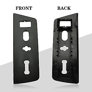 Driver Side Seat Window Switch Housing Panel Bezel for 2009-2014 Ford F-150#9L3Z-14A706-NA Black