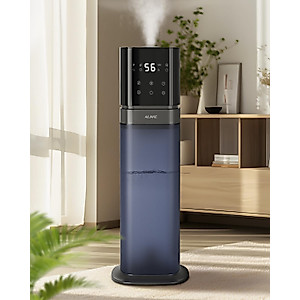 AILINKE Humidifiers for Bedroom, 2.1Gal/8L Top Fill Humidifier Large Room Home with Night Light, Room Ultrasonic Cool Mist Humidifier for Baby Home Adults Plants, Essential Oil Diffuser, Extended Tube