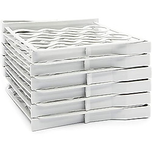 Juvale Grey Shelf Dividers for Closets, Spacers for Shelves (10.8 x 10 in, 12 Pack)