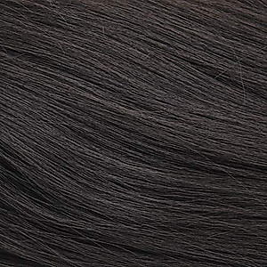 Long Black Body Wave Wigs with Bangs - 24 inch Glueless Synthetic Bodywave Wig, Heat Resistant Light Layered Wig for Girls Daily Party Cosplay