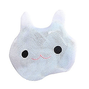 usfuzhongfu-US Storage Holder, Laundry Washing Bag Fine Mesh Wear-resistant Thickened Cartoon Animal Hosiery Stocking Polyester Travel Laundry Bag for Home