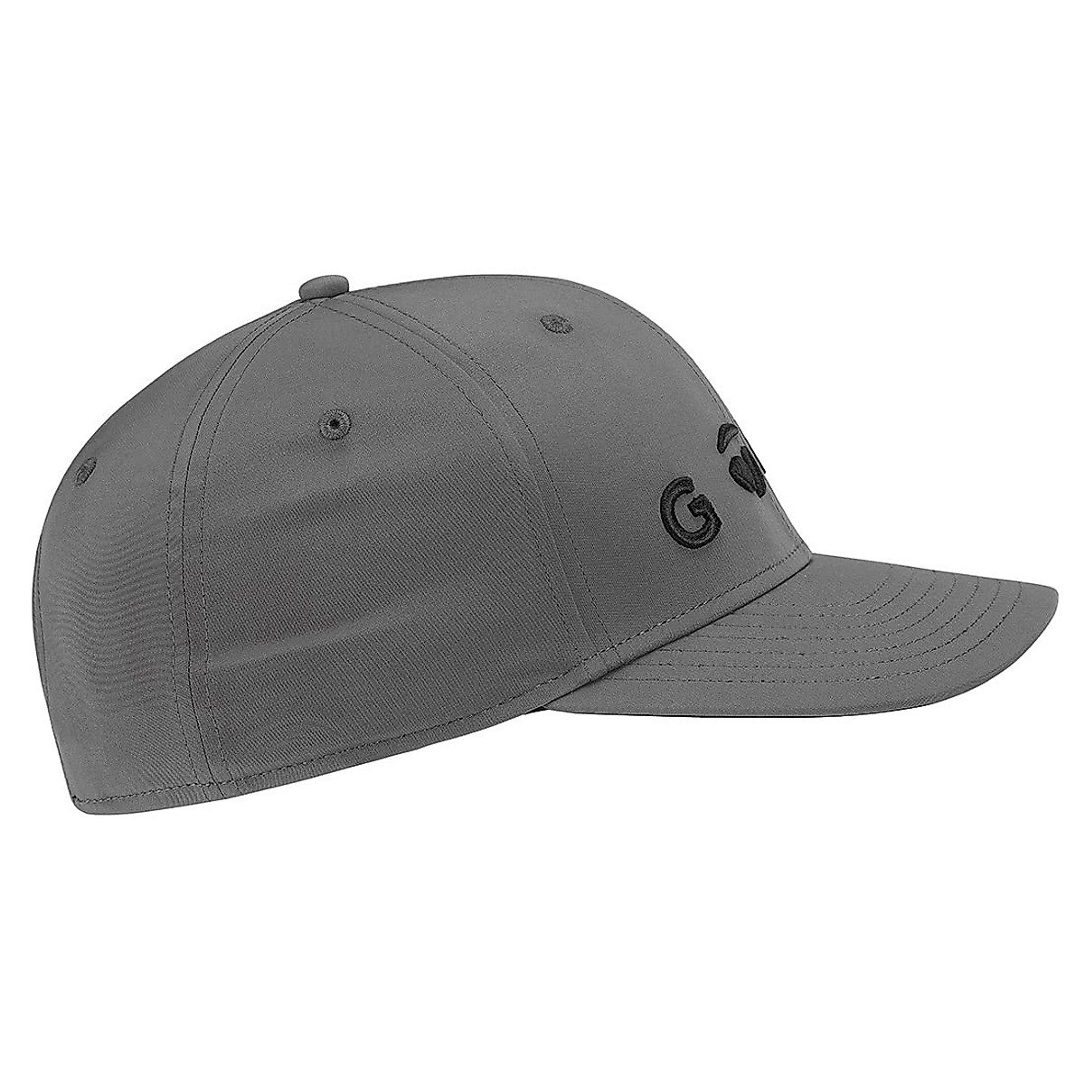 TaylorMade Golf Standard Lifestyle Logo Hat, Charcoal, Medium