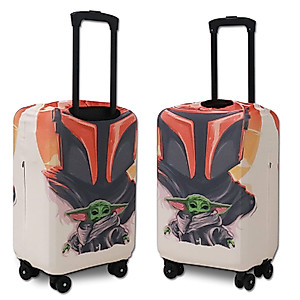 Movie Covers Travel Luggage Protector Suitcases Cover for Boys Trunk Case Washable Covers with Zipper Suitable 18-20inch