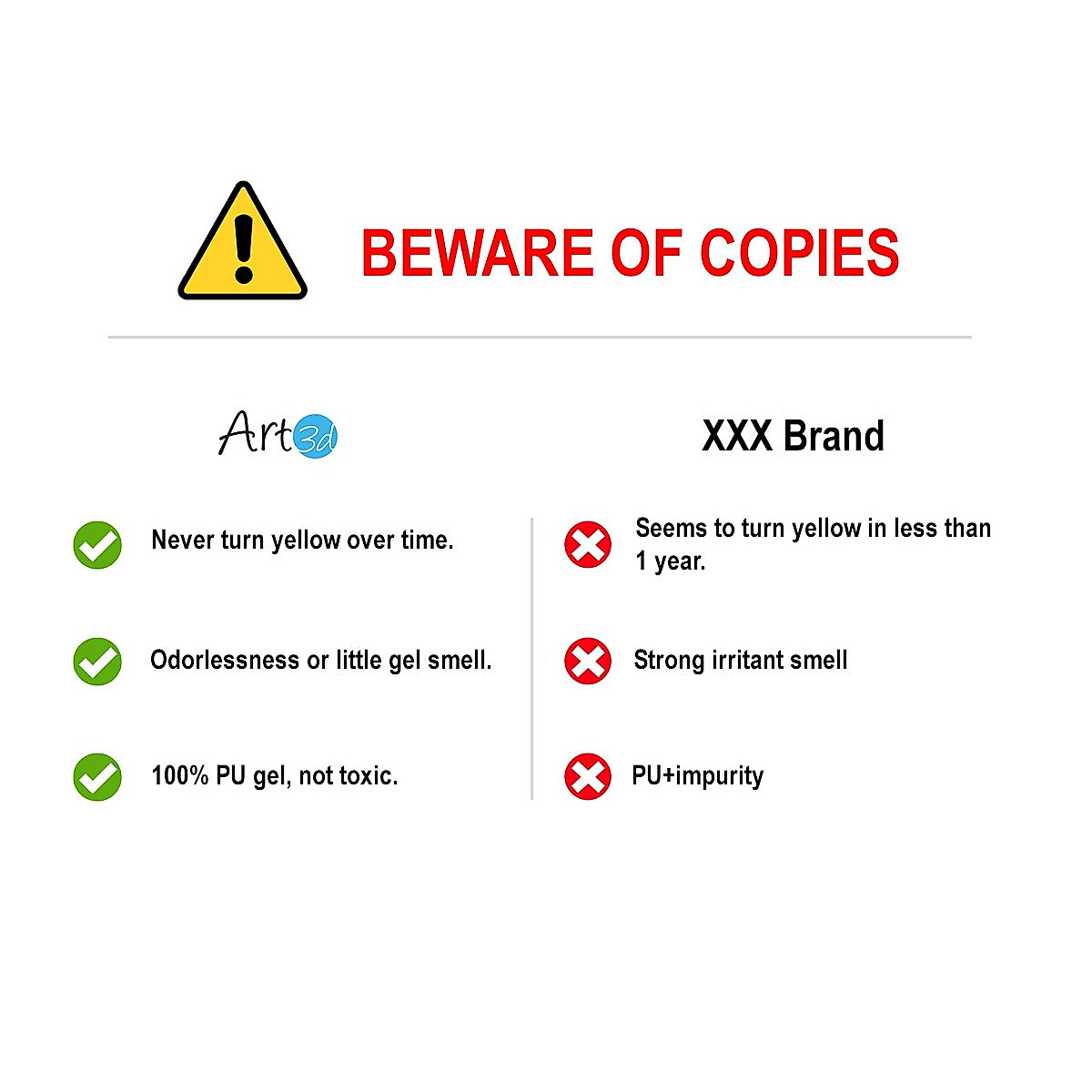 Art3d 6-Pack Peel and Stick Vinyl Sticker Kitchen Backsplash Tiles, 12" x 12" Marble Design