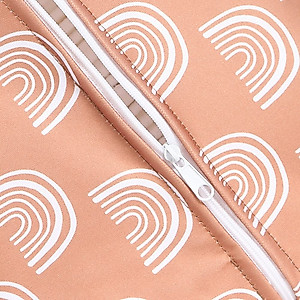 Lmbabter Baby Diaper Wet Dry Bag - 3PCS Diaper Organizer Bag Nappy Pouch Water- resistan Diaper Pod for Baby Diaper Bag,Gym Bag，Travel Bag (Orange)