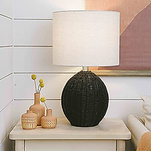 Main + Mesa Stoneware Vases with Gold Pattern, Set of 8