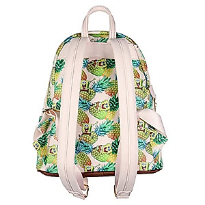 INTIMO Nickelodeon SpongeBob SquarePants Cartoon Pineapple Tossed Print Mini Backpack