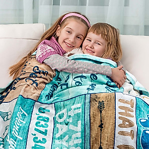 Winkwarm 10 Year Old Girl Birthday Gifts Blanket, 10th Birthday Decorations for Girl, Best Birthday Gifts for 10 Year Old Girl, Birthday Gift Ideas Throw Blanket 60"X50"