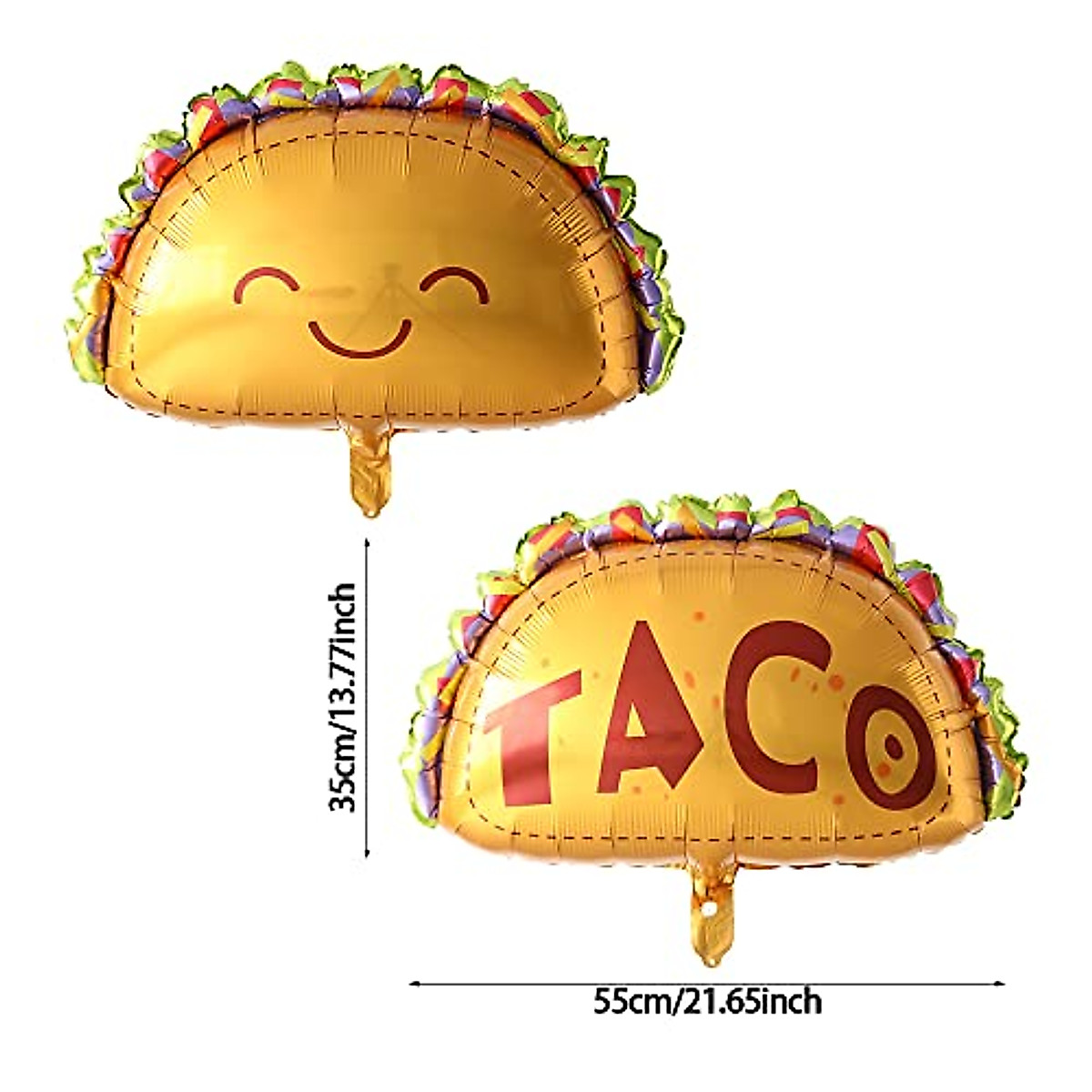 Mexican Fiesta Party Decorations 168PCS Fiesta Balloon Garland Arch Kit Cactus Llama Taco Twosday Foil Balloons for Birthday Carnival Cinco De Mayo Taco Party Decorations