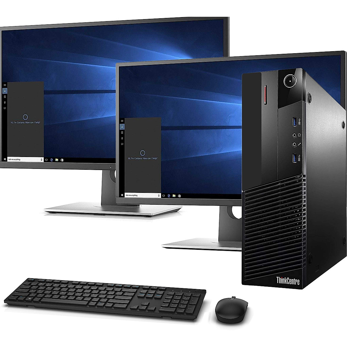 Lenovo ThinkCentre M710 Tiny Desktop Computer, Intel Core i3-1005G1, 16GB RAM, 256GB SSD, Windows 10 Pro