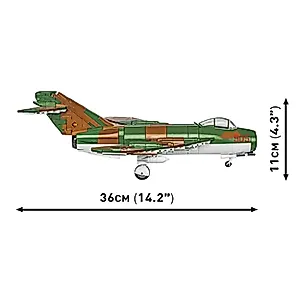Cobi toys 588 Pcs Cold War /5825/ Mig-17F (LIM-5) East Germany Air Force