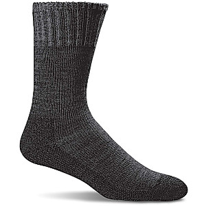 Sockwell Women's Big Easy Relaxed Fit Sock, Black Multi - S/M