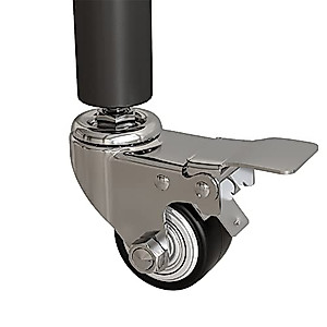 GMIULIG Portable Closets Heavy Duty Garment Rack Clothes Rack for Hanging Clothes Metal Wire Shelving Wardrobe Portable Freestanding Closet Black