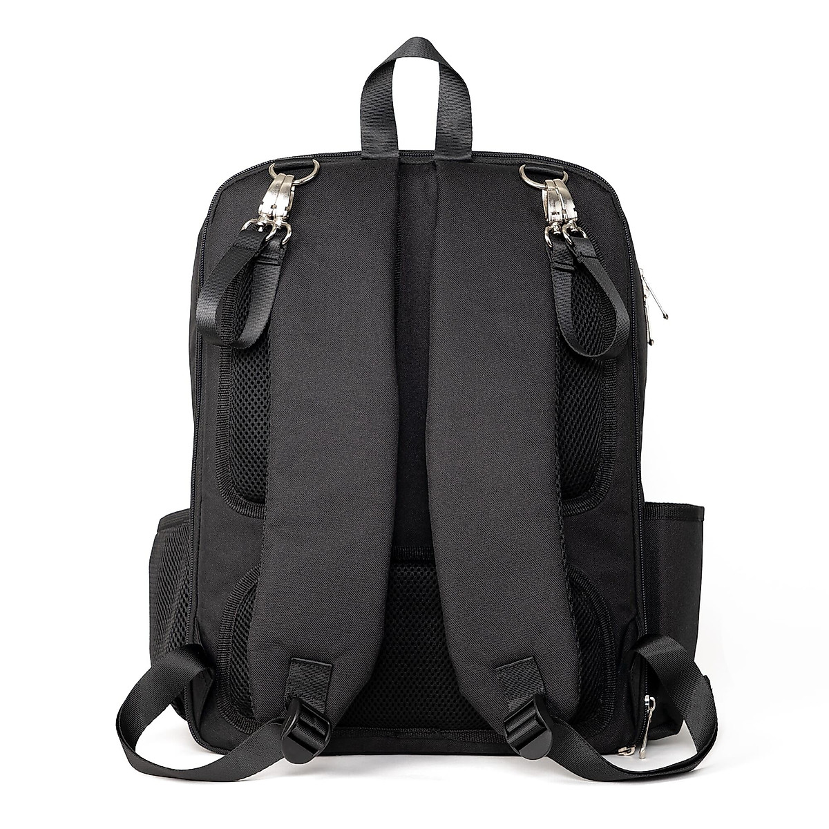 JumpOff Jo - Wingman Diaper Backpack for Men - Military Style 8-Pocket Baby Diaper Bag for Dads with MOLLE/PALS Compatibility, Built-in Changing Pad, and 17" Laptop Sleeve