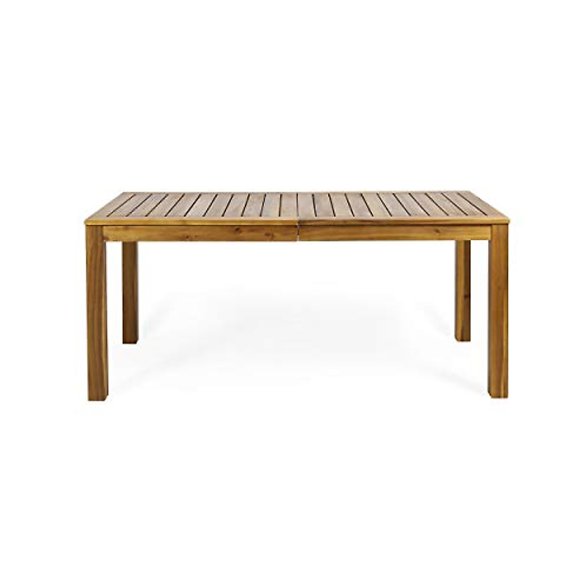 Christopher Knight Home Gloria Outdoor Rustic Acacia Wood Dining Table, Teak