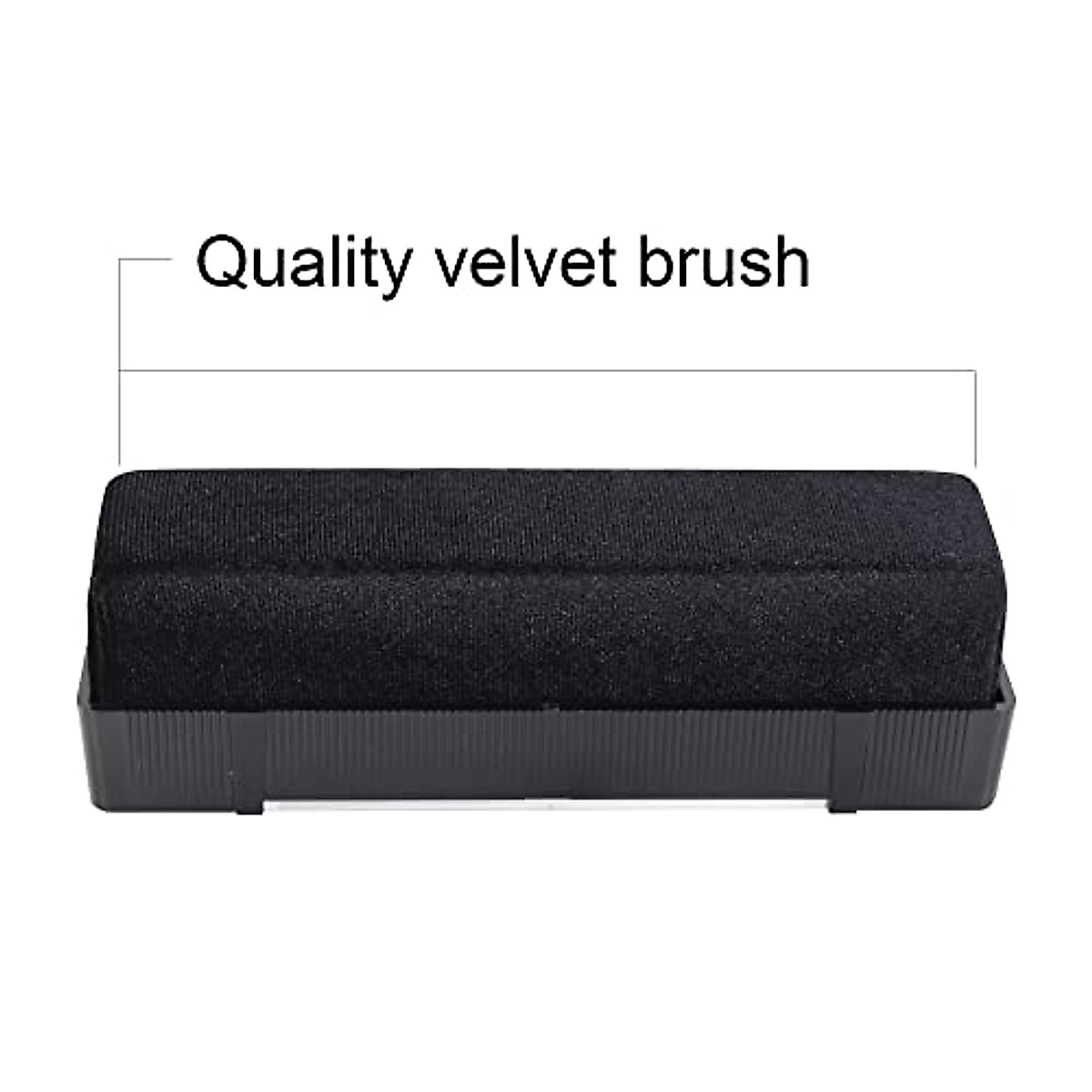 Vinyl Record Cleaning Kit, Anti Static Velvet Brush Vinyl Records LPs Stylus Cleaner Brush - Best Cleaning Vinyl Records, to Remove Dust Static Particles