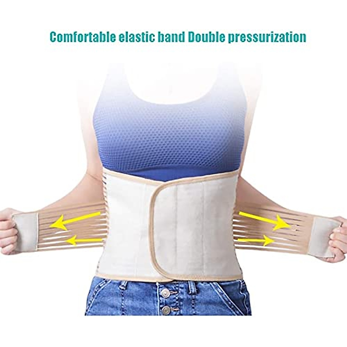 XWSM Lower Lumbar Belt Brace Support Pain Relief from Sciatica, Backache, Slipped Disc, Hernia, Spinal Stenosis, Spine Injury Prevention Posture Corset Support (Size : XL)