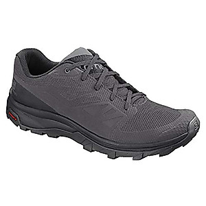 Salomon Outline Hiking Shoes for Men, Magnet/Black/Monument, 7