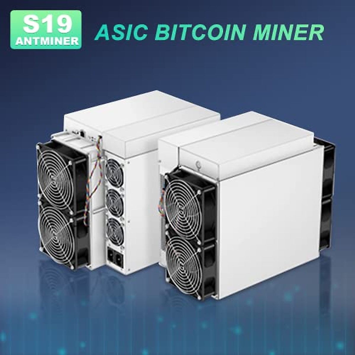 Antminer S19 95TH/S Bitcoin Miner BTC Mining Machine Include PSU Power Supply - New