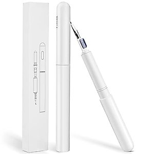 Airpod Pro Cleaning Pen with Charging Case, Earbuds Cleaner Kit with Soft Brush,with Multi Function for Earphones, Camera,Mobile Phone, Computer Keyboard