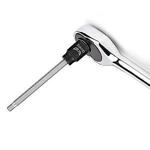 Extra Long Allen Wrench Hex Bit Socket Set (10 Pack) - Long 6" Hex Bit in 3/8" Drive Sizes: 1/16", 1/8", 5/32", 3/16", 7/32", 1/4", 5/16", 3/8", 7/16", 1/2"