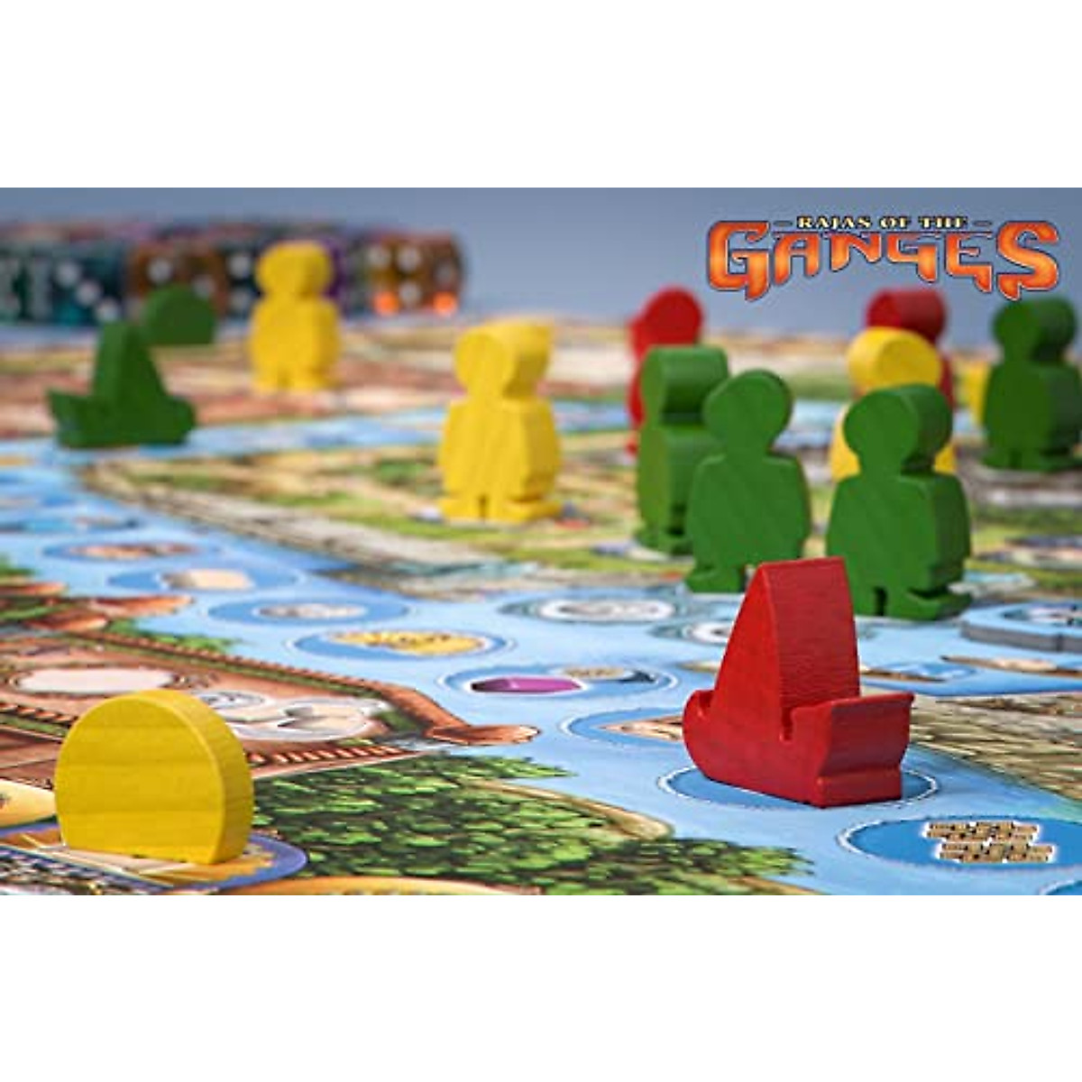 Expansion Pack for Rajas of The Ganges Board Game - 2-4 Players