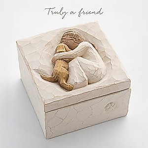 Willow Tree True, sculpted hand-painted keepsake box