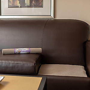 Duck Non-Adhesive Shelf Liner Select Grip EasyLiner, 20-Inch x 6-feet, Brownstone