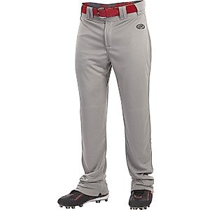 Rawlings | LAUNCH SERIES Full Length Baseball Pants | Youth X-Large | Grey