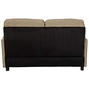 RecPro 60" RV Hide A Bed Loveseat | RV Sleeper Sofa | Cloth | Memory Foam Mattress | Pull Out Couch | RV Furniture | RV Love Seat | RV Couch | RV Living Room Furniture (Oatmeal)