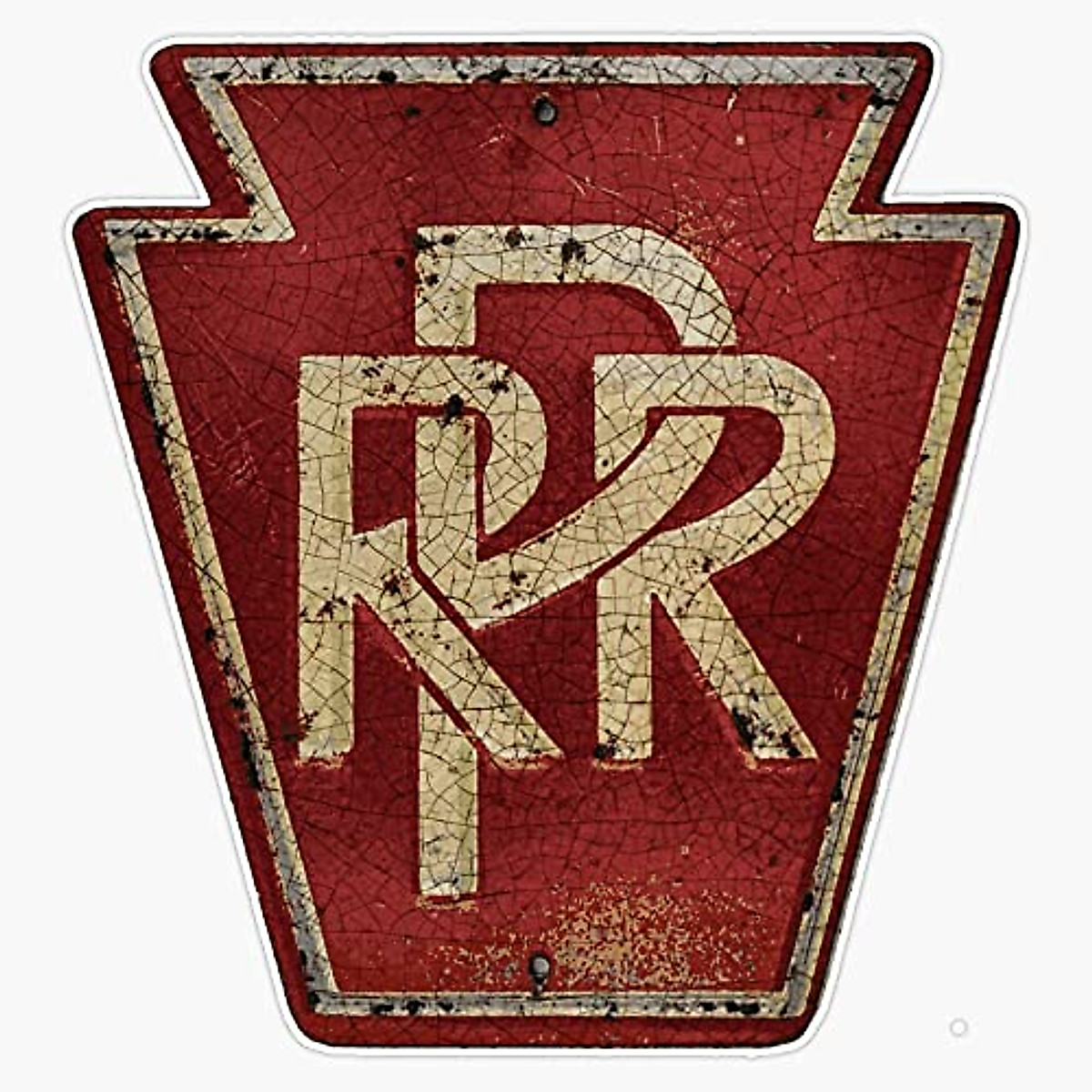 Pennsylvania Railroad Sticker Bumper Sticker Vinyl Decal 5"