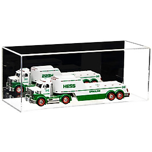 Better Display Cases Clear Acrylic Table Top Figurine Display Case with Mirror for Doll Bobblehead Action Figure or Collectible Toy Figure (A085-MB)