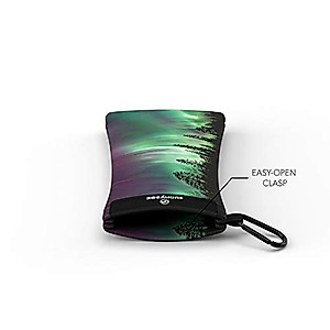 GOGGLESOC Sunnysoc Sunglasses Bag with Cleaning Cloth and Carabiner